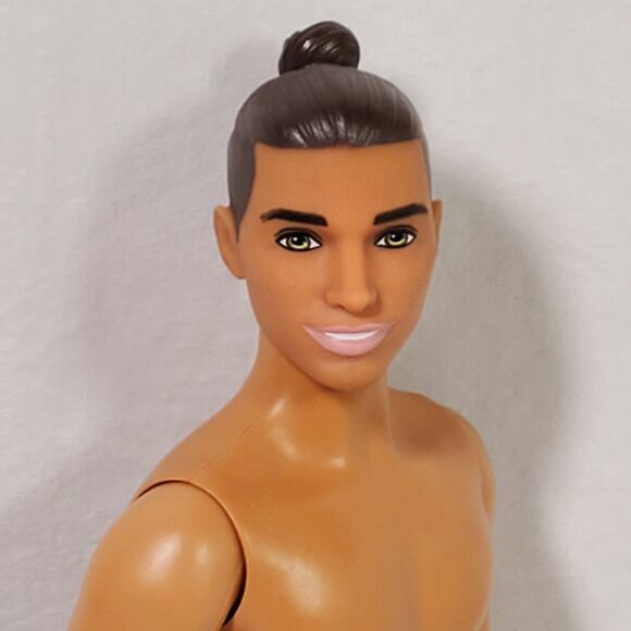 Mattel | Toys | Ken Man Bun Doll Wshorts Incomplete Mattel Fashionistas ...